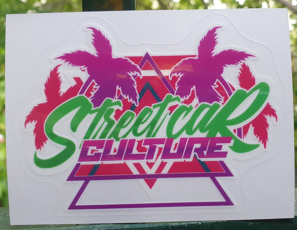 Street Car Culture 80's Throwback Sticker – StreetCar Culture